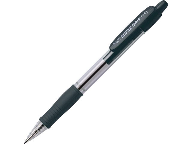 Kjøp Kulepenn PILOT Supergrip M sort