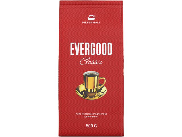 Kjøp Kaffe EVERGOOD filtermalt 500g
