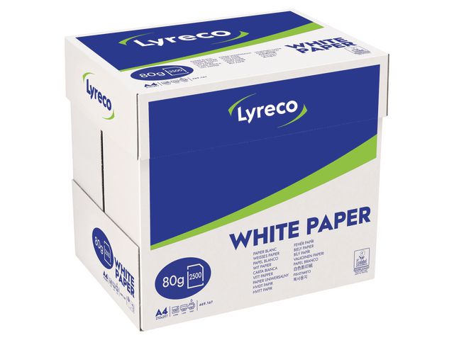 Kjøp Kopipapir LYRECO Std. A4 80g Løsp (2500)