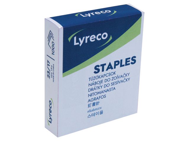 Kjøp Heftestift LYRECO 23/17 (1000)
