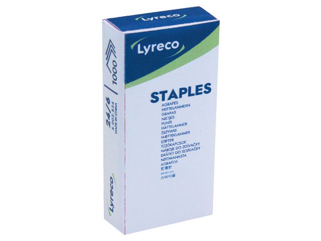 Kjøp Heftestift LYRECO 24/6 (1000)