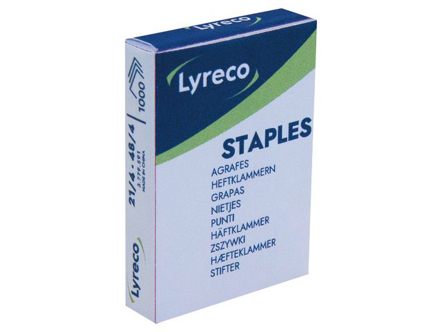 Kjøp Heftestift LYRECO 21/4 (2000)