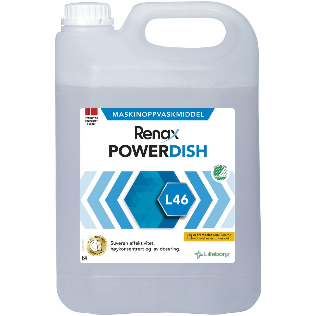 Kjøp Maskinoppvask RENAX PowerDish L46 6,1kg