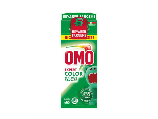 Kjøp Tøyvask OMO color flyt. kartong 1,5L